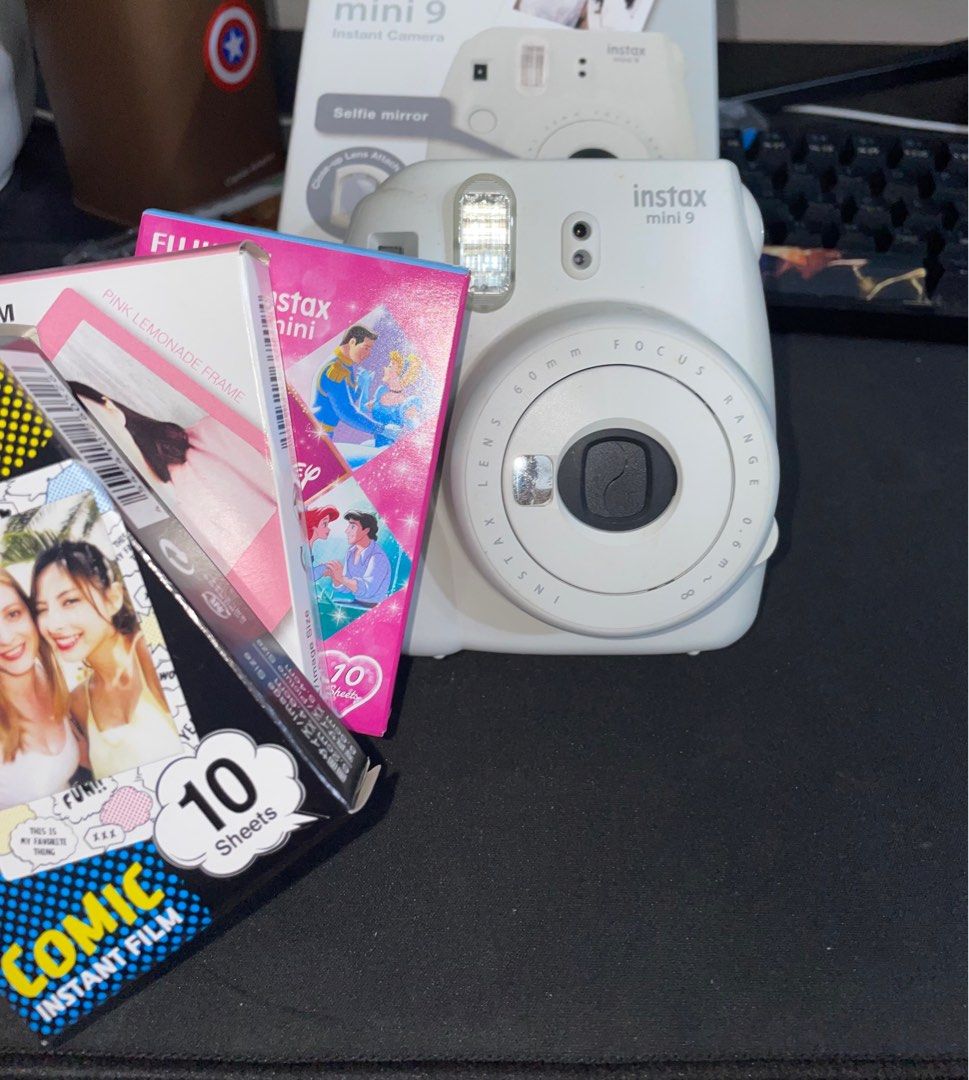 Polaroid instax mini 9, Photography, Cameras on Carousell