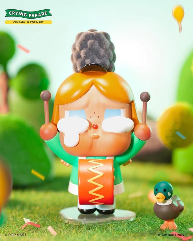 POPMART CRY BABY CRYING PARADE: THE DRUMMER, Hobbies & Toys, Toys ...