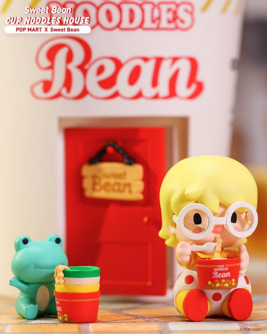 [POPMART] POPMART X SWEET BEAN CUP NOODLES HOUSE 12.5CM COLLECTOR'S ...