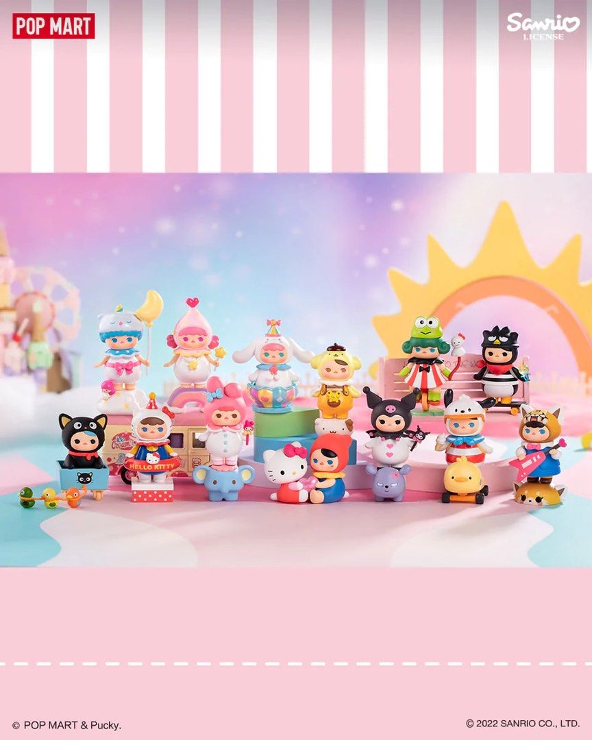 POPMART PUCKY SANRIO CHARACTERS, Hobbies & Toys, Toys & Games on Carousell