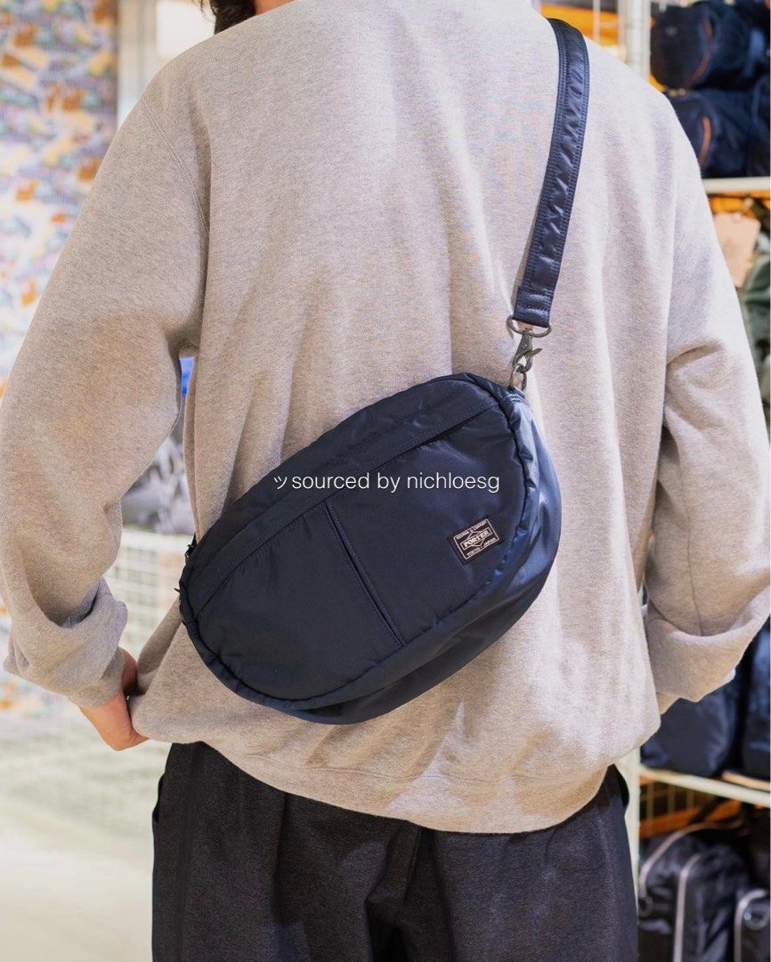 PORTER TANKER ROUND SHOULDER BAG, Men's Fashion, Bags, Sling Bags on Carousell