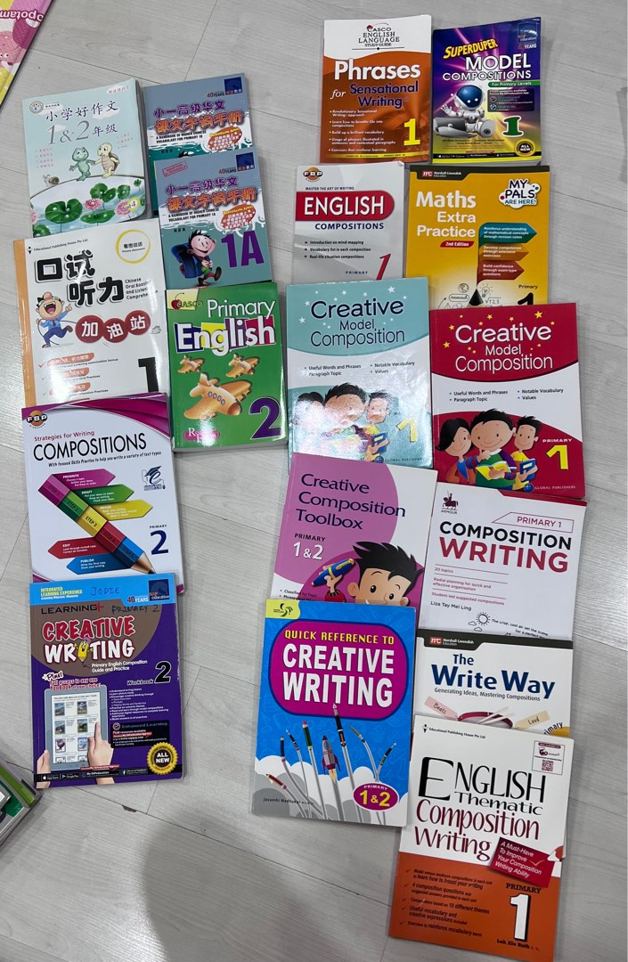 Primary 1 & 2 assessment books - ALL FOR $40, Hobbies & Toys, Books ...