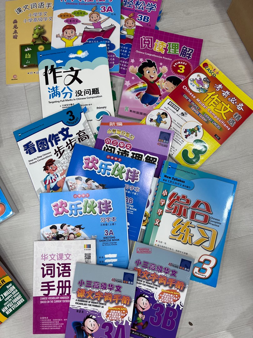 PRIMARY 3 Chinese Assessment Books (Most are like new), Hobbies & Toys ...
