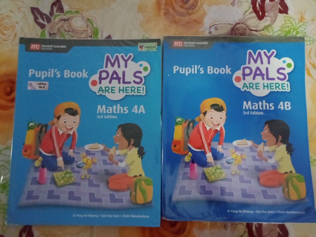 Primary 4 Maths Textbooks, Hobbies & Toys, Books & Magazines, Textbooks ...