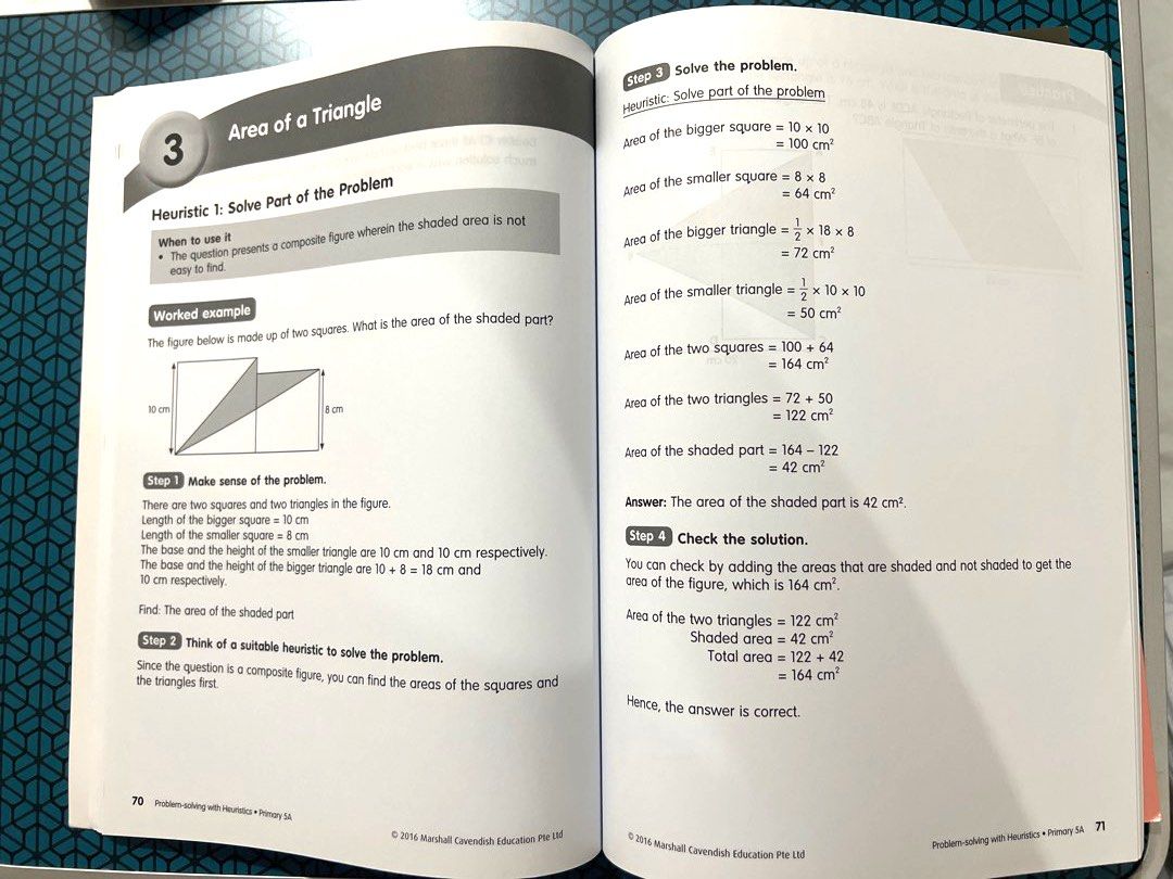 Primary 5 Maths Problem Solving Heuristics, Hobbies & Toys, Books & Magazines, Textbooks on ...