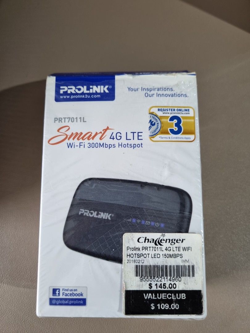 PROLINK Wifi 4G LTE Hotspot, Mobile Phones & Gadgets, Mobile & Gadget ...