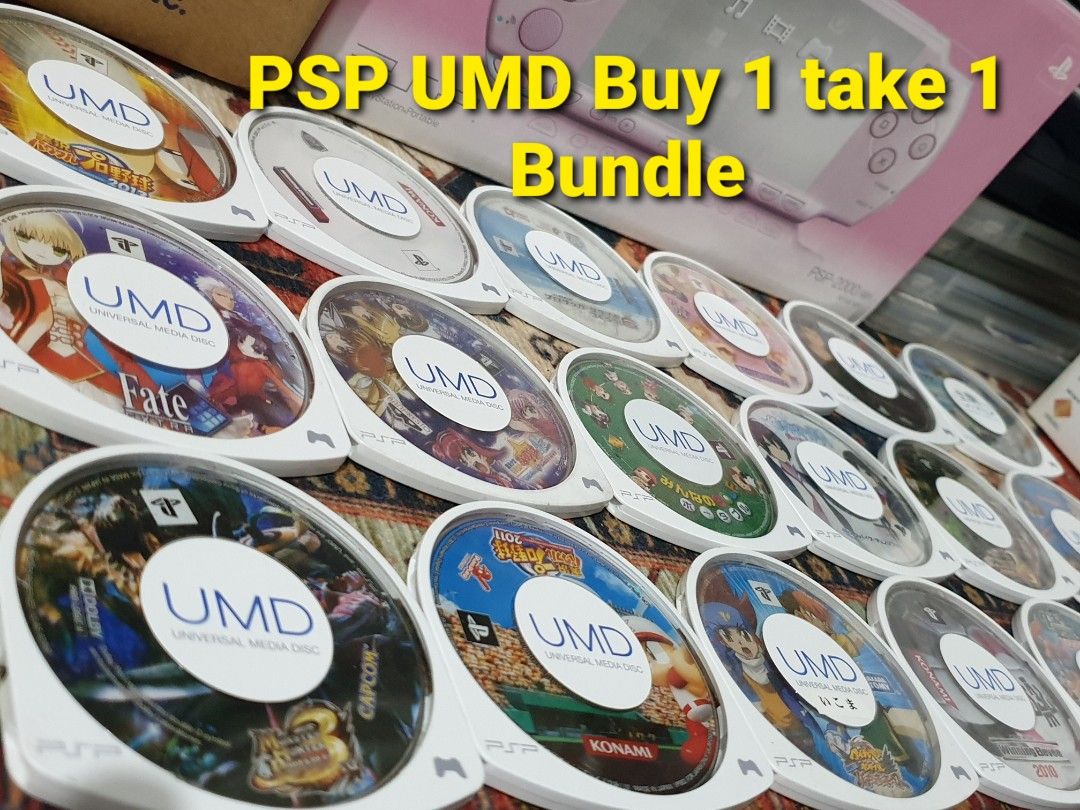 PSP UMD buy 1 take 1 for P100 Bundle japanese games, Video Gaming ...