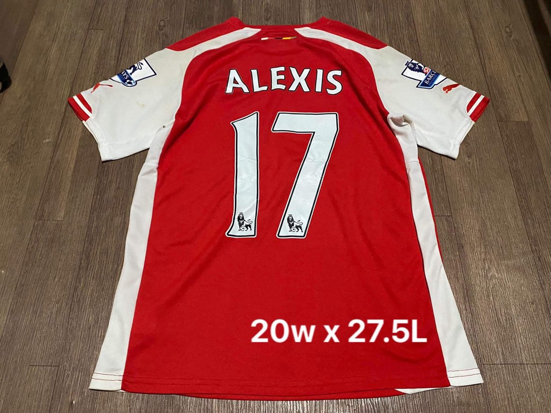 puma arsenal alexis football soccer jersey kit, Men's Fashion ...