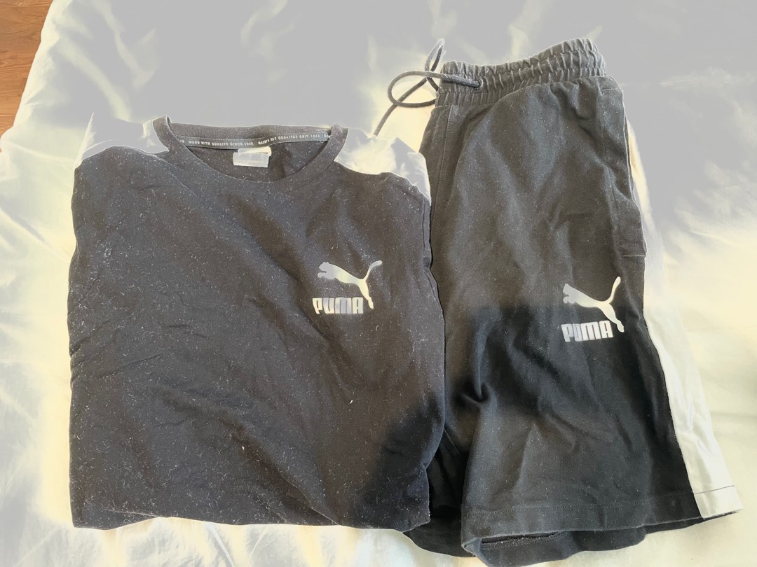 Puma sets, Men's Fashion, Tops & Sets, Tshirts & Polo Shirts on Carousell