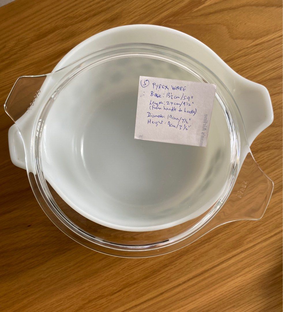 Pyrex ovenware, Furniture & Home Living, Kitchenware & Tableware, Other ...