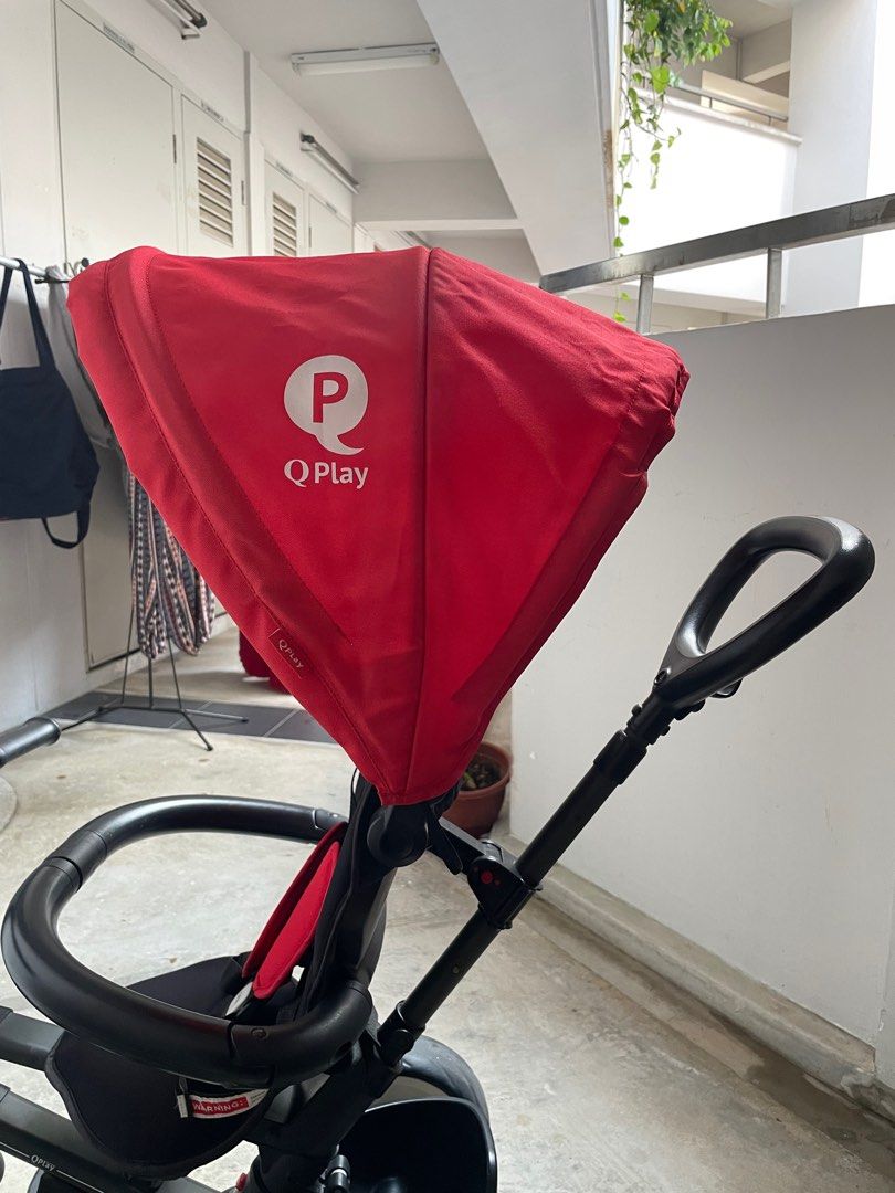 QPlay Rito Children Tricycle (Foldable), Babies & Kids, Going Out ...