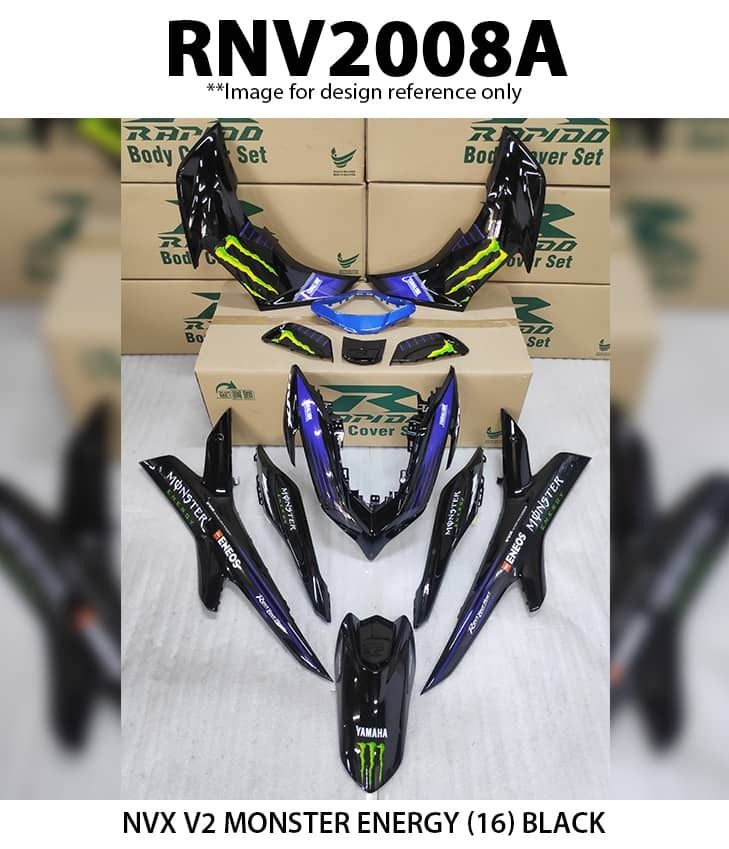 Rapido Cover Set Coverset AEROX155 V2 NVX155 V2 NVX V2 AEROX V2 ...