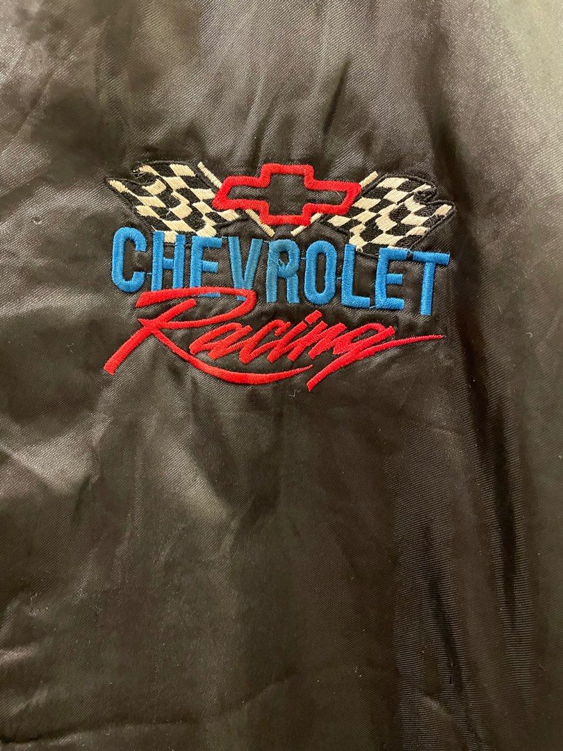 (FROM SEOUL, KOREA) RARE VINTAGE CHEVROLET RACING BOMBER JACKET/VARSITY ...