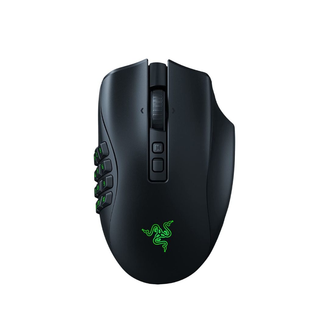 Razer Naga V2 Pro MMO Wireless Gaming Mouse with HyperScroll Pro Wheel ...