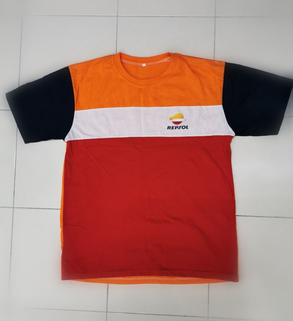 Repsol Tricolour T-shirt, Men's Fashion, Tops & Sets, Tshirts & Polo ...