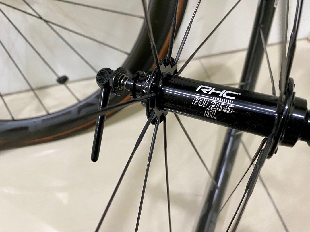RHC Carbon 45mm Wheelset, Sports Equipment, Bicycles & Parts, Bicycles ...