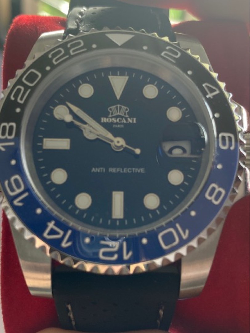 Roscani Paris Batman Brand New Gmt Discontinued Rare Full-Set, Men's ...