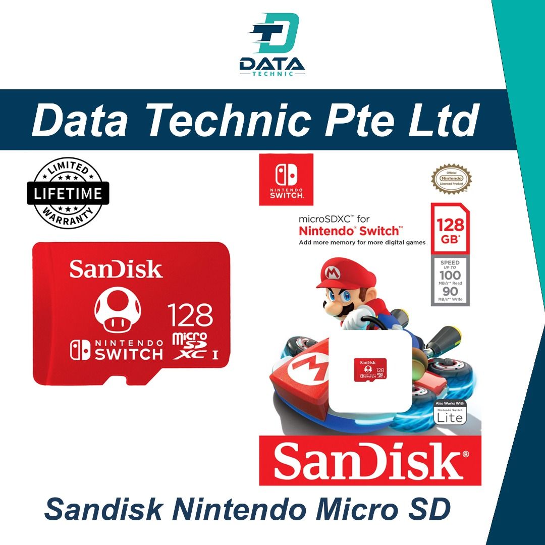 Sandisk Nintendo Micro SD, Computers & Tech, Parts & Accessories, Hard ...