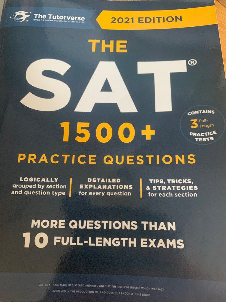 SAT assessment book, Hobbies & Toys, Books & Magazines, Assessment ...