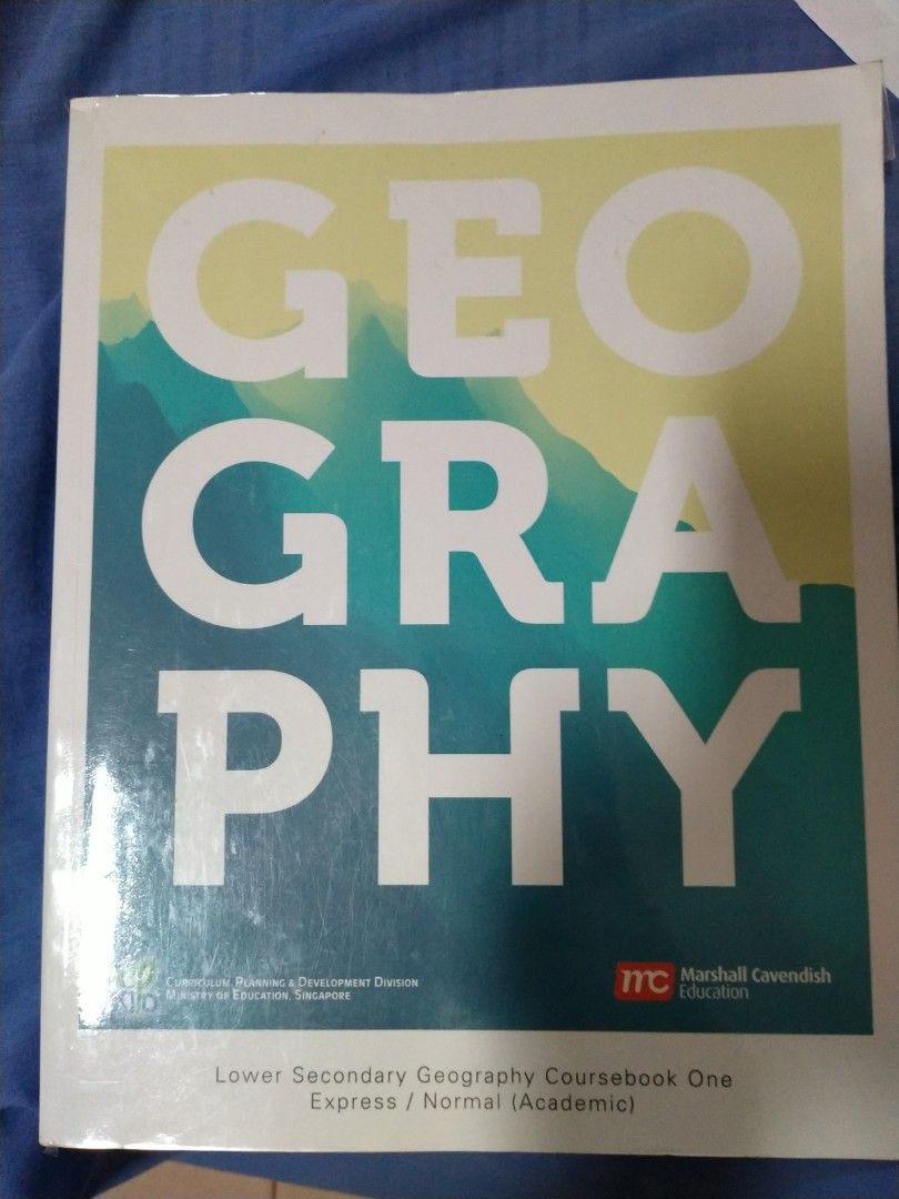 Sec 1 Geography Textbook, Hobbies & Toys, Books & Magazines, Textbooks ...