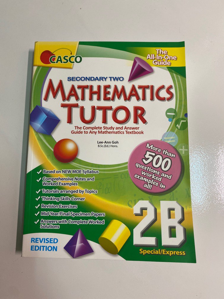 Secondary two Math Casco 2B Express , Hobbies & Toys, Books & Magazines ...