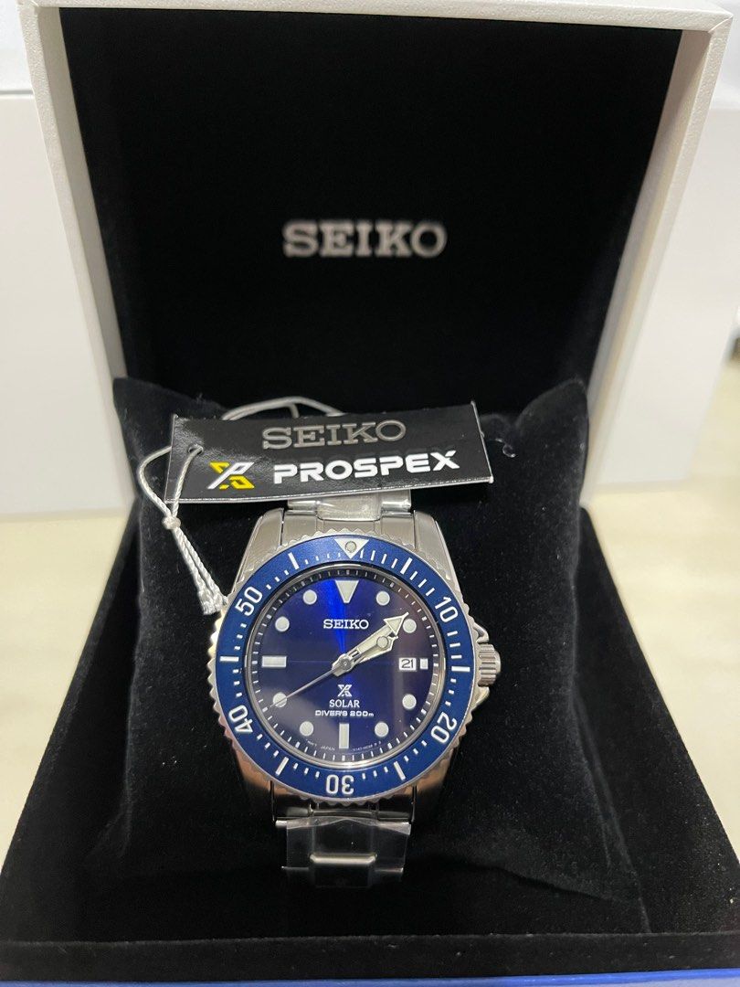 SEIKO PROSPEX SNE585P1 COMPACT SOLAR SCUBA DIVER MEN WATCH, Luxury ...