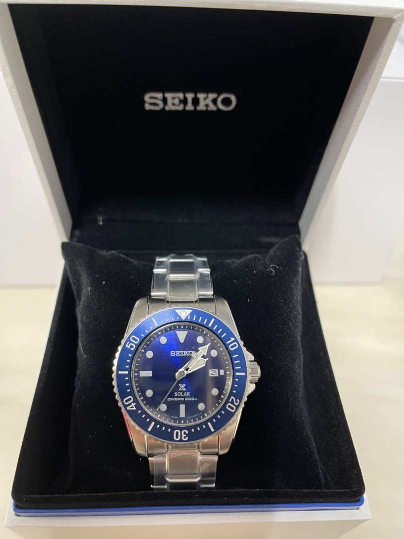 SEIKO PROSPEX SNE585P1 COMPACT SOLAR SCUBA DIVER MEN WATCH, Luxury ...