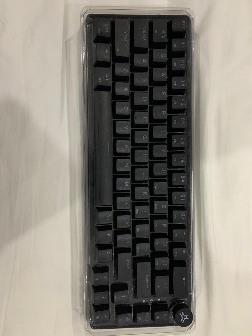 [SELLING] RAKK PIRAH BLACK BAREBONES w/stock keycaps and knob (modded ...