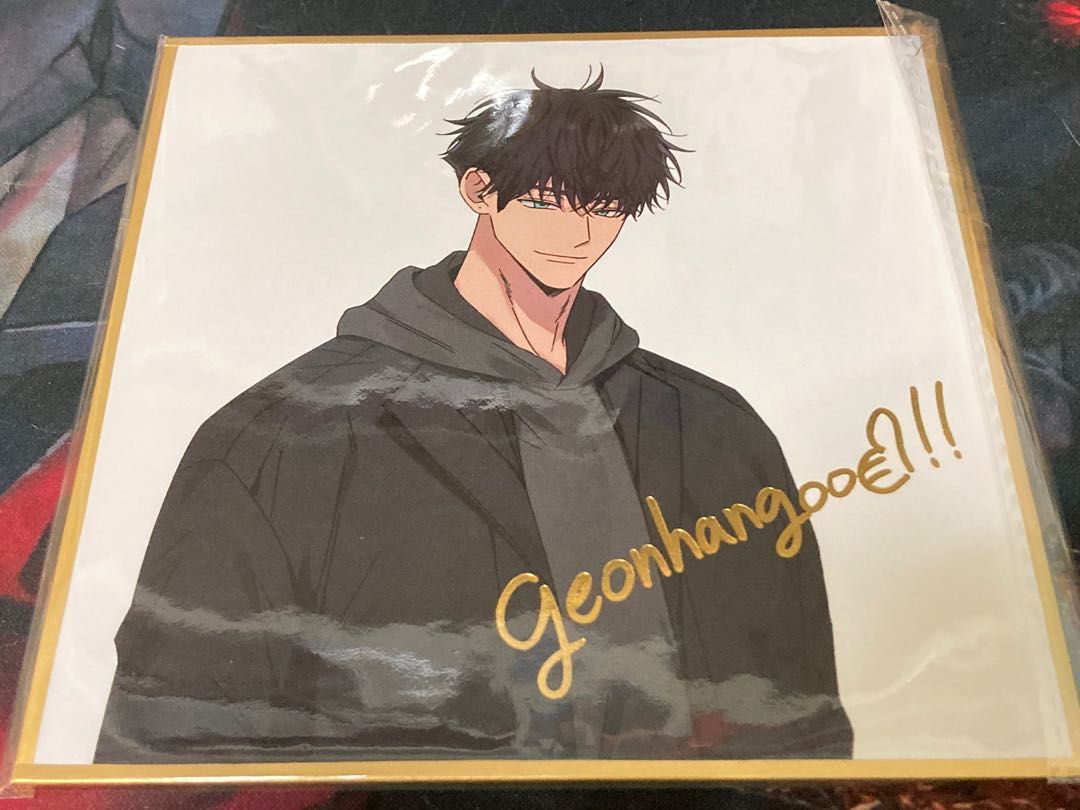 SET BL Yaoi Korean manhwa Love Jinx x Beon Cafe collaboration official ...