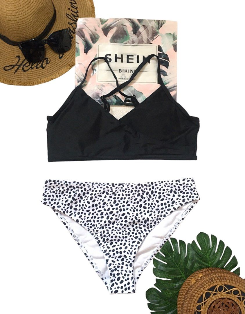 SHEIN 2pc SWIMSUIT, Women's Fashion, Swimwear, Bikinis & Swimsuits on ...