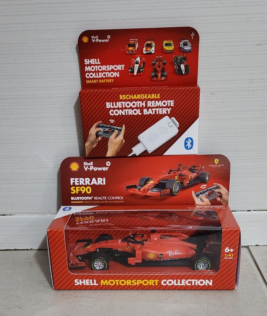 Shell Motorsport Collection F1 Ferrari SF90 include battery, Hobbies ...