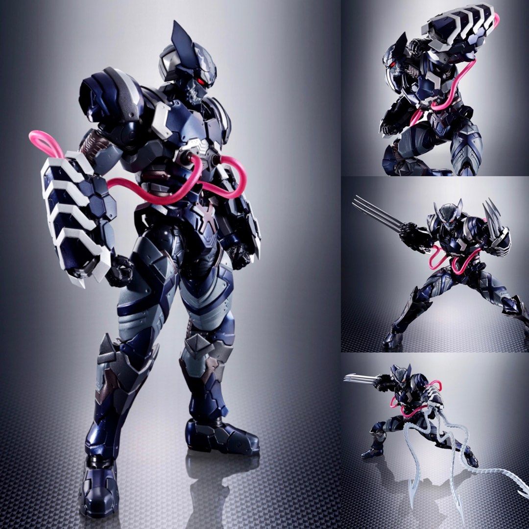 SHF Tech On Avenger - S.H.Figuarts Venom Symbiote Wolverine (Tech on ...