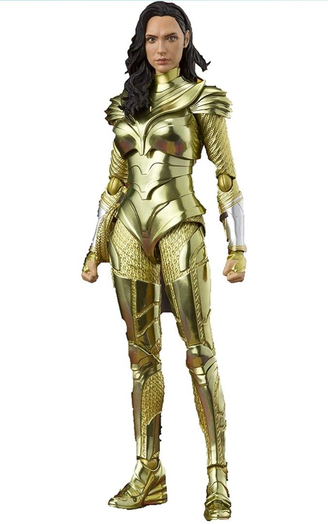 Shf Wonder Woman Golden Armor Tamashi Nations WonderWoman 1984 Golden Armour WW84 BandaiSpirits ...