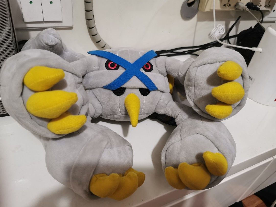 Shiny Mega Metagross Pokemon plush toy, Hobbies & Toys, Toys & Games on ...