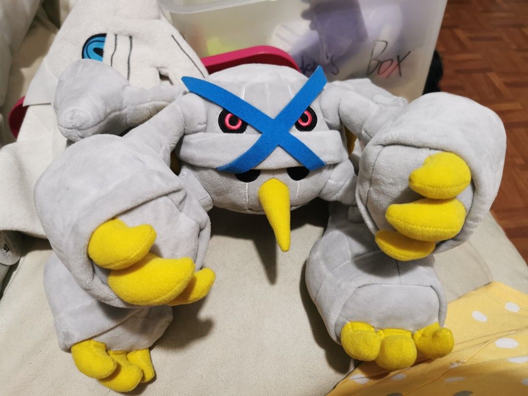 Shiny Mega Metagross Pokemon plush toy, Hobbies & Toys, Toys & Games on ...