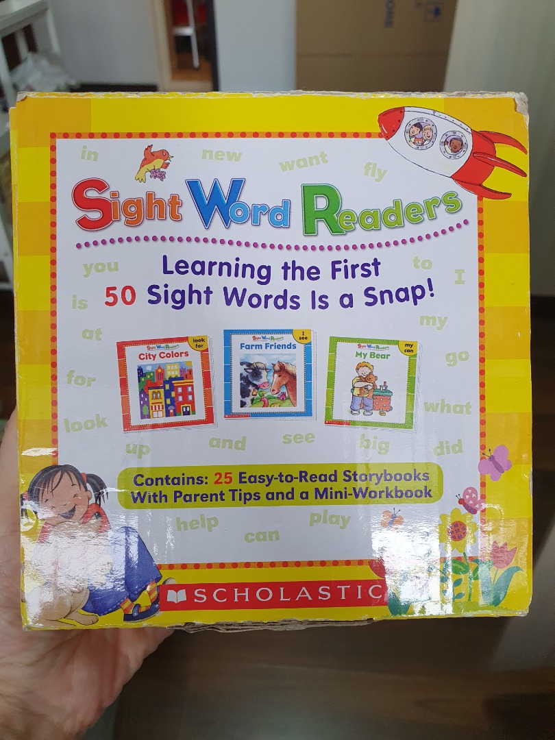 Sight Word Readers book set - First 50 sight words, Hobbies & Toys ...
