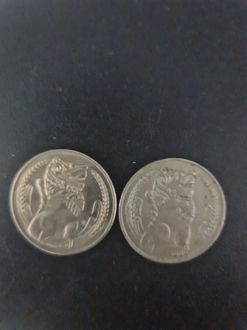 Singapore merlion $1 coin (1968 and 1969), Hobbies & Toys, Memorabilia ...