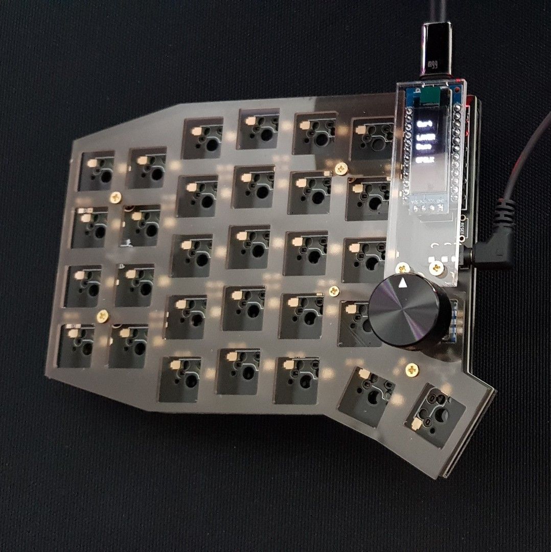 Sofle V2 Split Ergonomic Keyboard, Computers & Tech, Parts ...