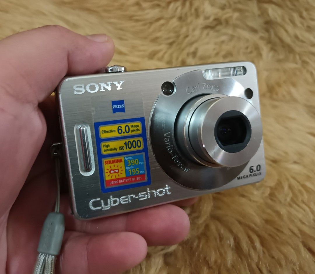 Sony CyberShot DSC-W50 Digital Camera, Photography, Cameras on Carousell