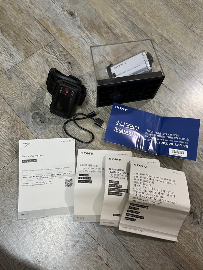 sony splashproof exmor r | used, Photography, Video Cameras on Carousell