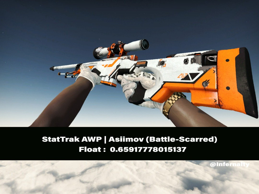 StatTrak AWP Asiimov BS CSGO SKINS KNIVES, Video Gaming, Gaming ...
