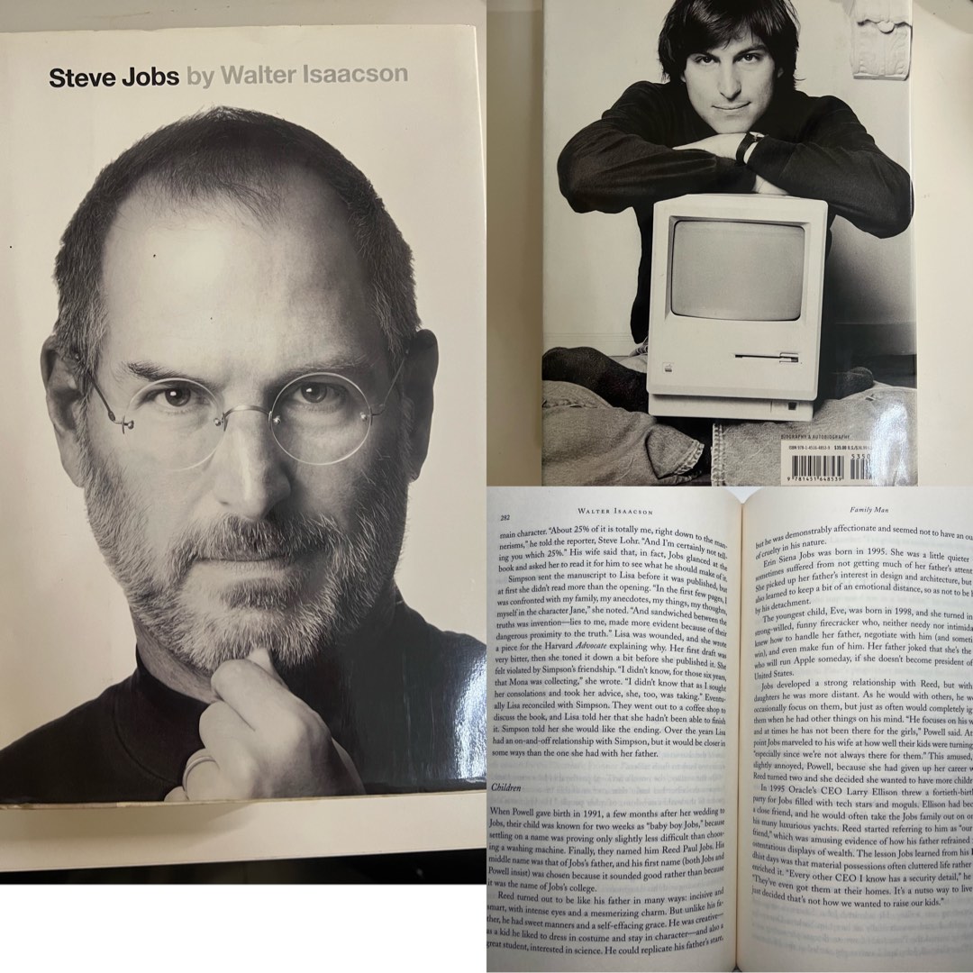 Steve Jobs by Walter Isaacson, Hobbies & Toys, Books & Magazines ...