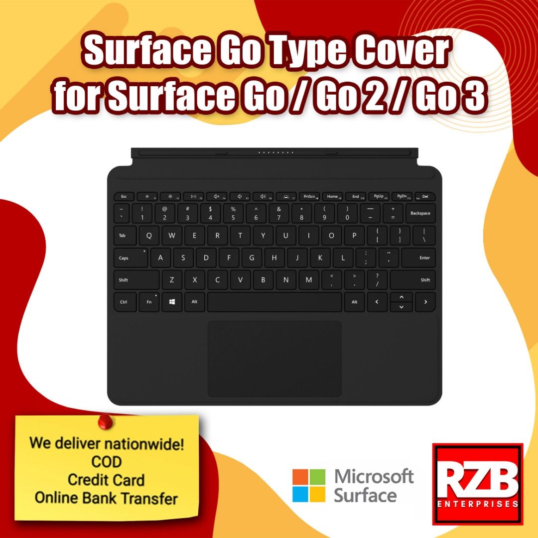 Surface Go Type Cover Keyboard for Surface Go 4 / 3 / 2 / 1, Computers ...
