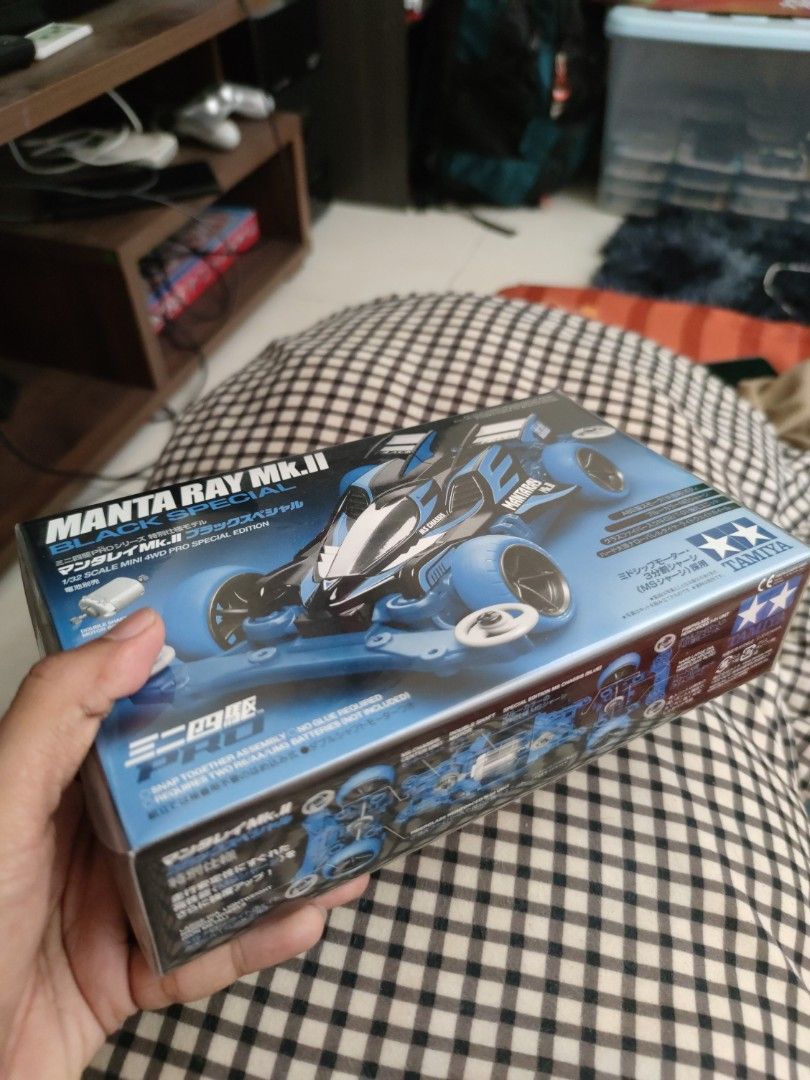 Tamiya Manta Ray MK2 Black Special - wrapped, Hobbies & Toys, Toys ...