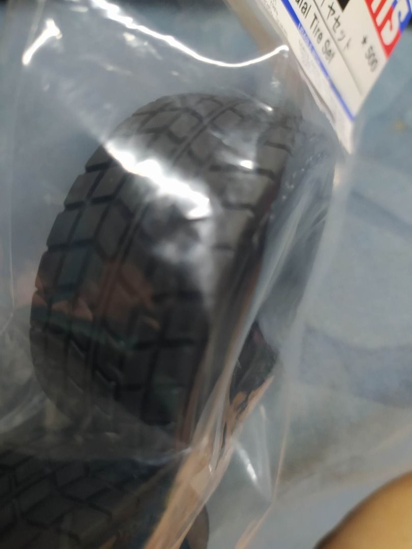 SALE! Tamiya Racing Radial Tire 1/10 scale 1 pair, Hobbies & Toys, Toys ...