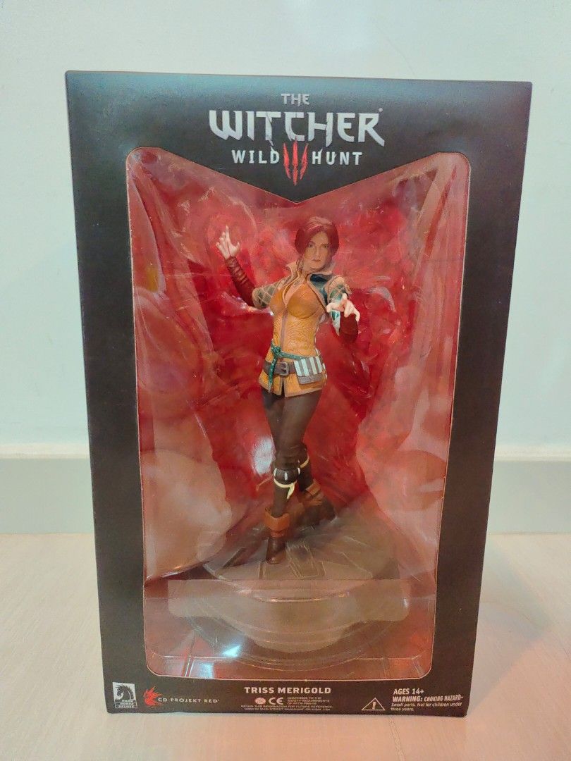 The Witcher Wild Hunt display figure| Triss Marigold | Geralt of Rivia ...