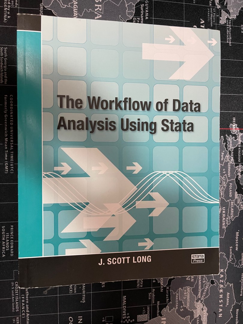 The Workflow of Stata Analysis Using Stata (Long), 興趣及遊戲, 書本 & 文具, 教科書 - Carousell