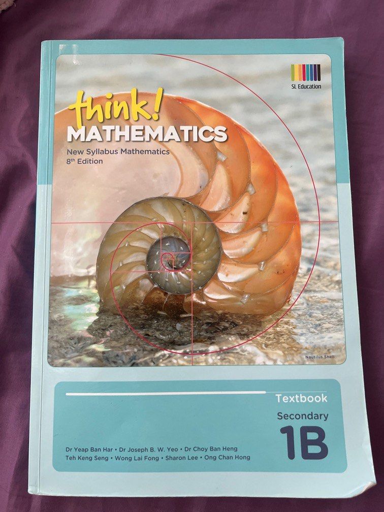 think mathematics 1B textbook, Hobbies & Toys, Books & Magazines ...