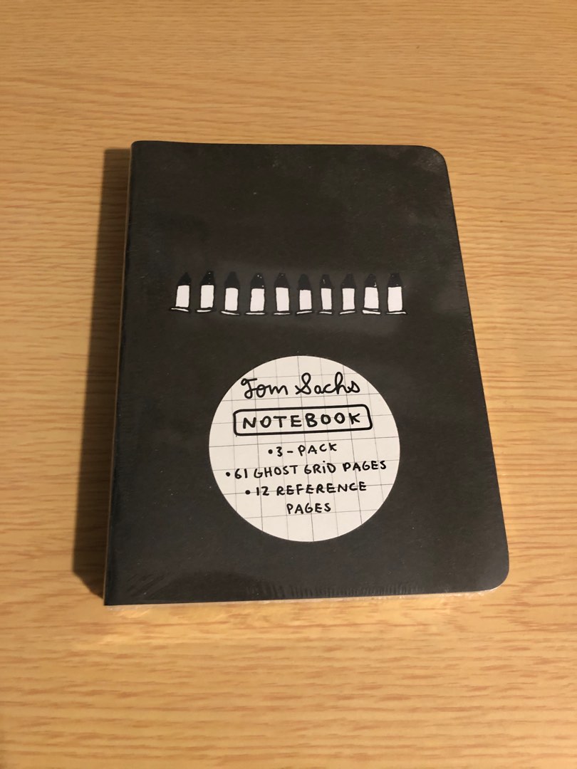 Tom Sachs Ten Bullets Notebook 3 Pack, 興趣及遊戲, 手作＆自家設計, 文具 - Carousell
