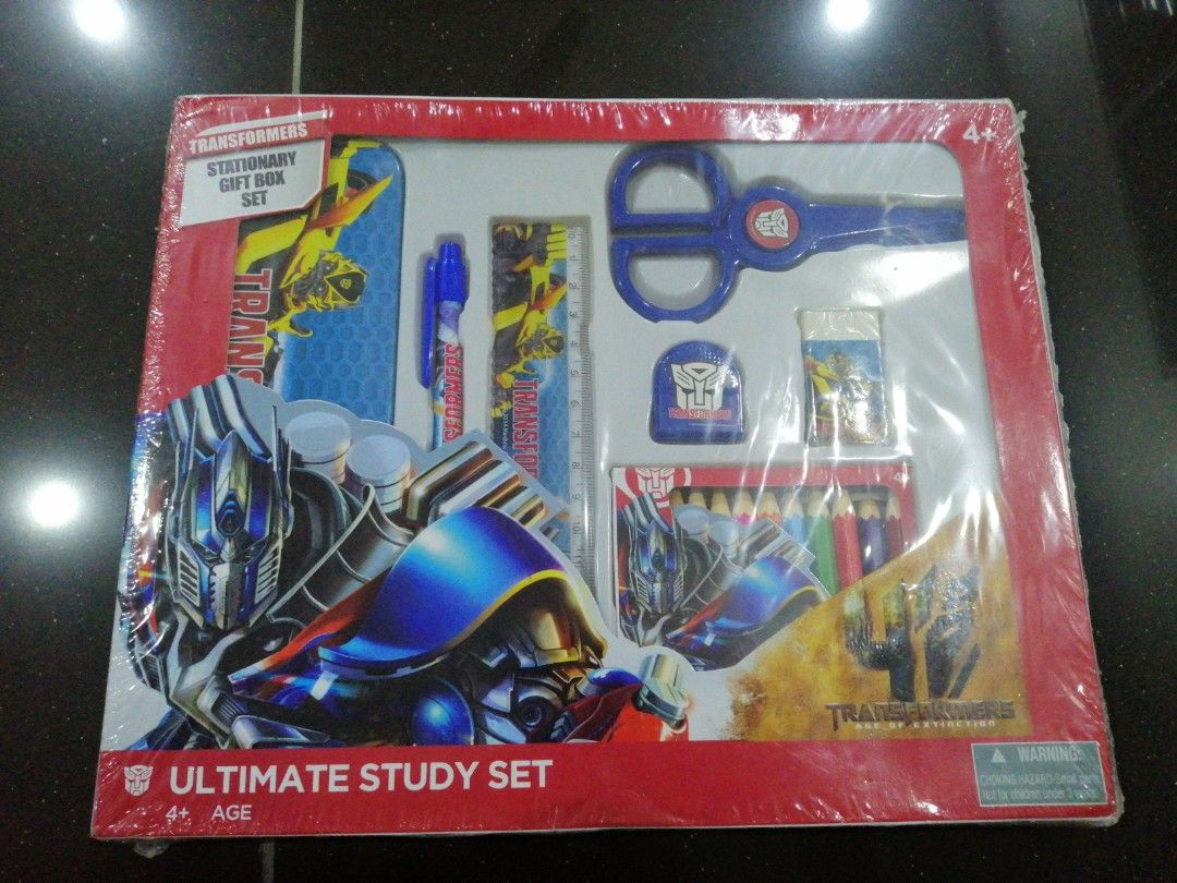 Transformer Stationary Gift Box Set, Hobbies & Toys, Stationery & Craft ...